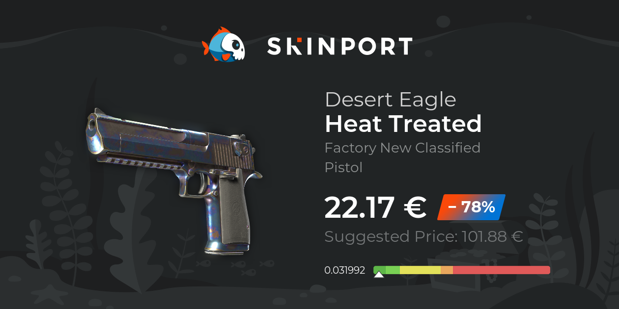 Desert Eagle | Heat Treated (Factory New) - Counter-Strike 2 - Skinport