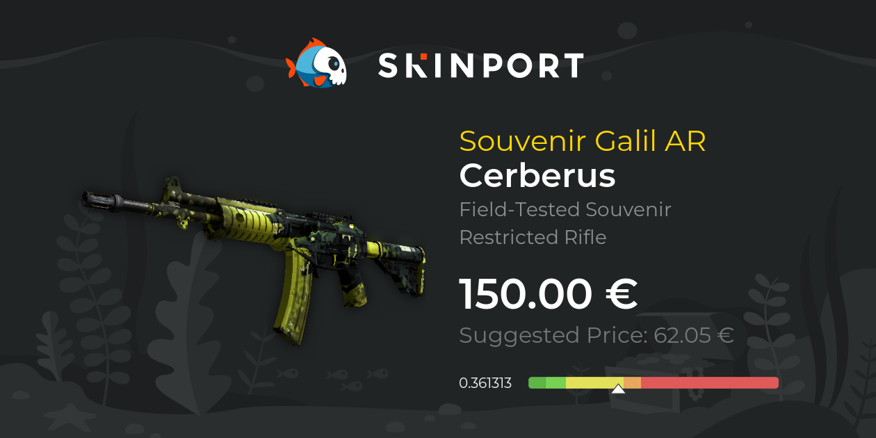 Souvenir Galil AR | Cerberus (Field-Tested) - Counter-Strike 2 - Skinport