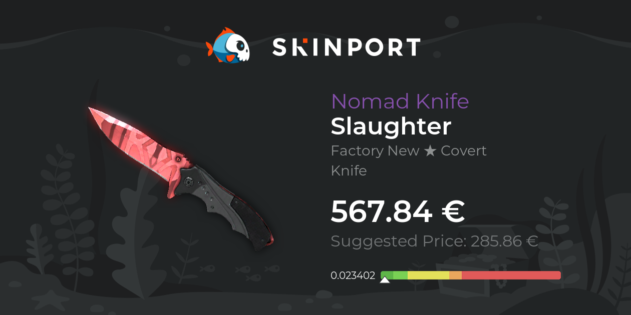 Nomad Knife | Slaughter (Factory New) - CS2 - Skinport