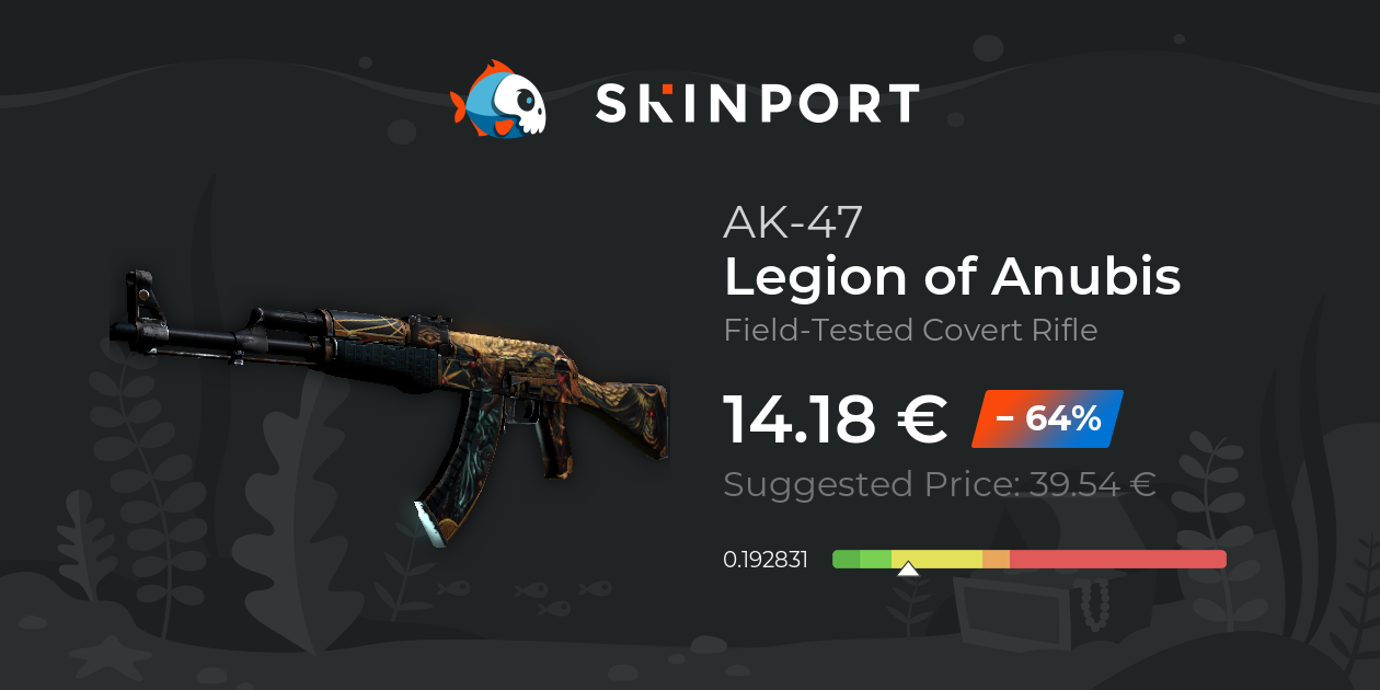 AK-47 | Legion of Anubis (Field-Tested) - Counter-Strike 2 - Skinport