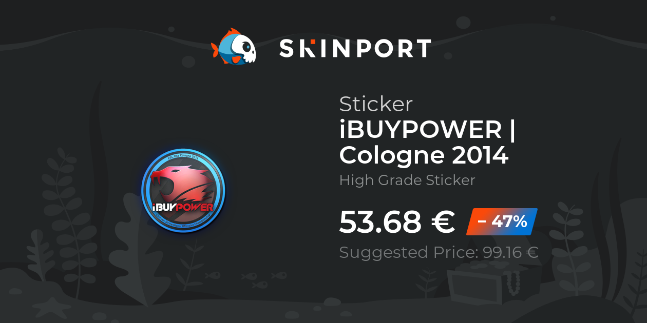 Aufkleber | iBUYPOWER | Köln 2014 - Counter-Strike 2 - Skinport