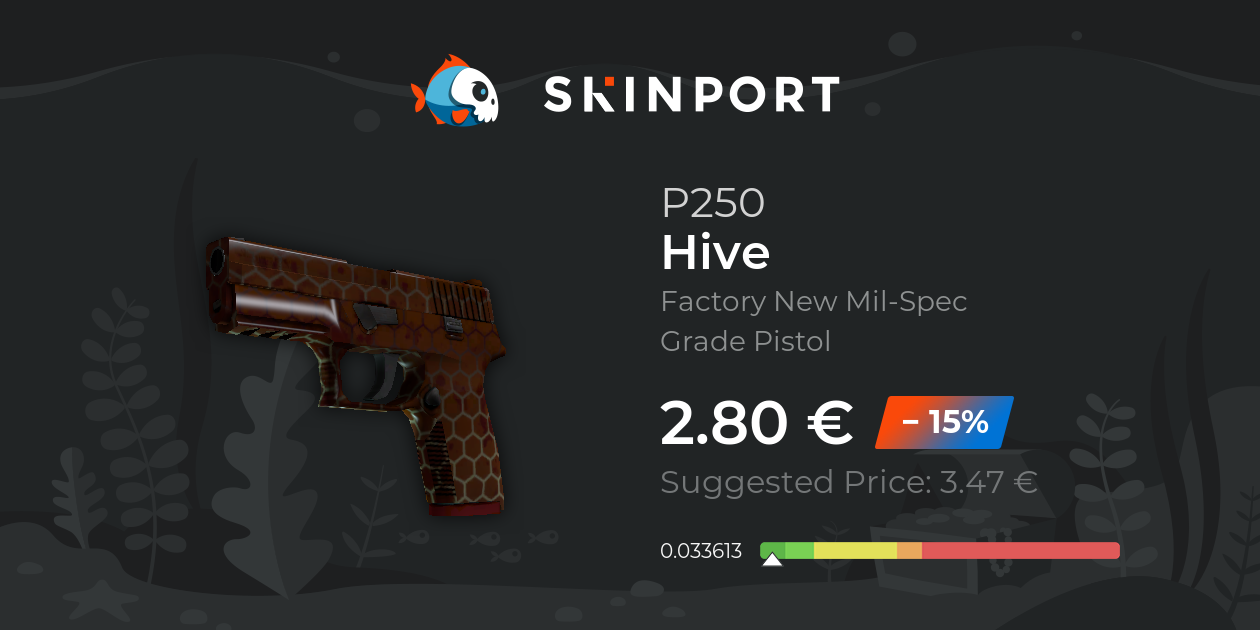P250 | Hive (Factory New) - Counter-Strike 2 - Skinport