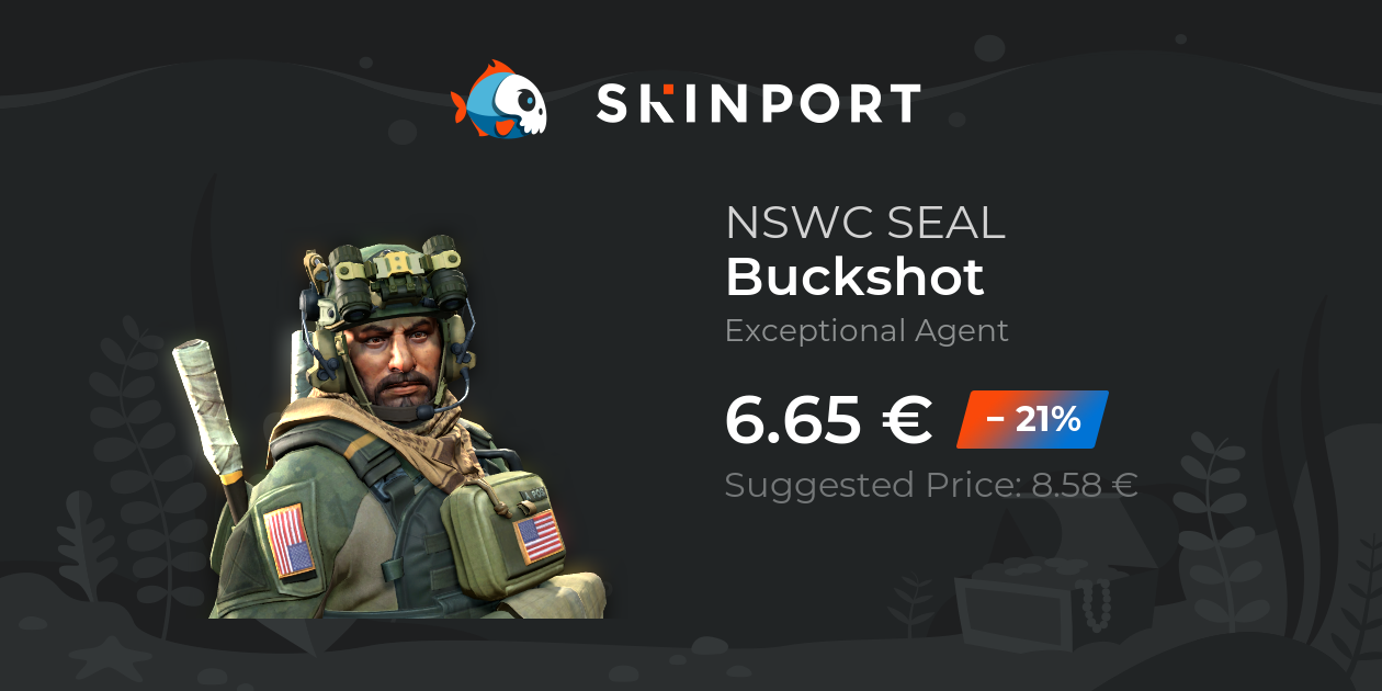 Buckshot | NSWC SEAL - Counter-Strike 2 - Skinport