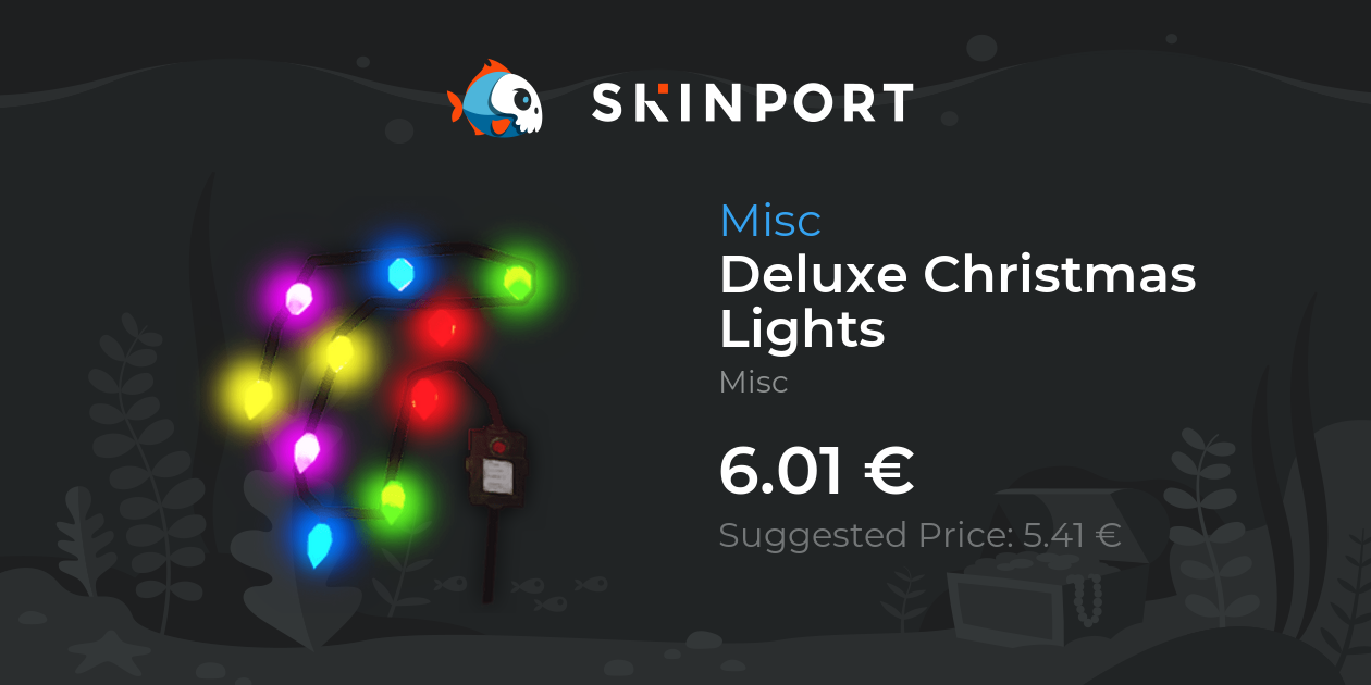 Deluxe Christmas Lights - Rust - Skinport