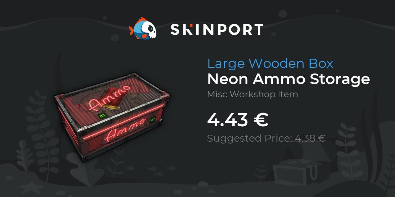 Neon Ammo Storage - Rust - Skinport