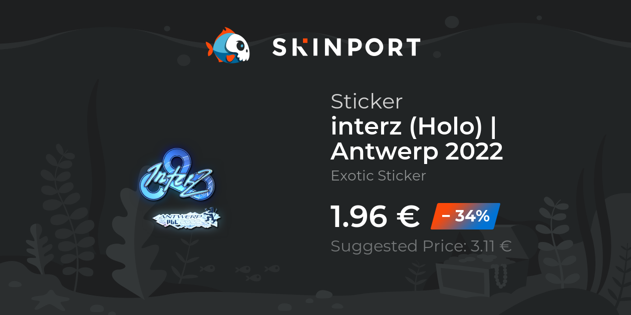 Autocolante | interz (Holo) | Antuérpia 2022 - Counter-Strike 2 - Skinport
