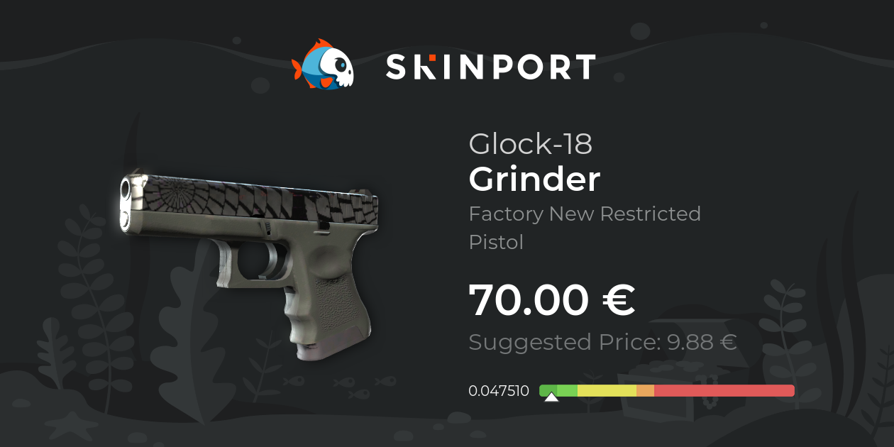 Glock-18 | Grinder (Factory New) - Counter-Strike 2 - Skinport