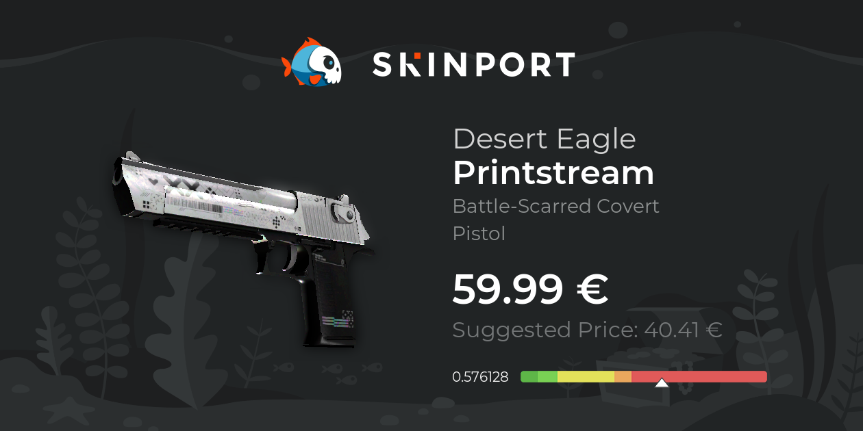 Desert Eagle | Printstream (Kampfspuren) - Counter-Strike 2 - Skinport