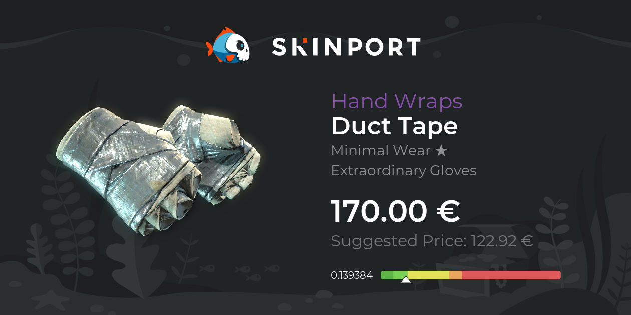 Hand Wraps | Duct Tape (Minimal Wear) - Counter-Strike 2 - Skinport