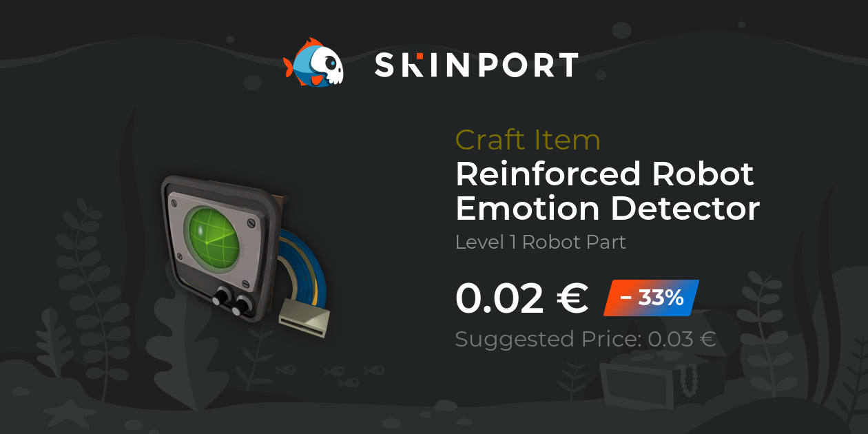 Détecteur d'émotion robotique renforcé - Team Fortress 2 - Skinport