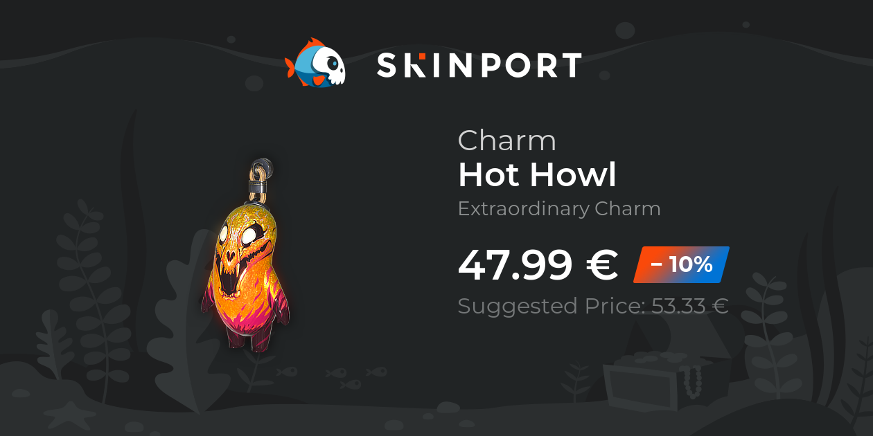 Charm | Hot Howl - Counter-Strike 2 - Skinport