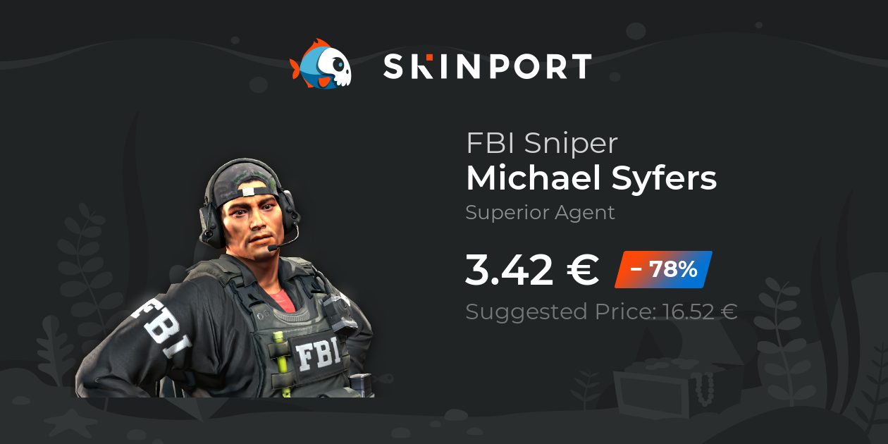 Michael Syfers | FBI Sniper - Counter-Strike 2 - Skinport