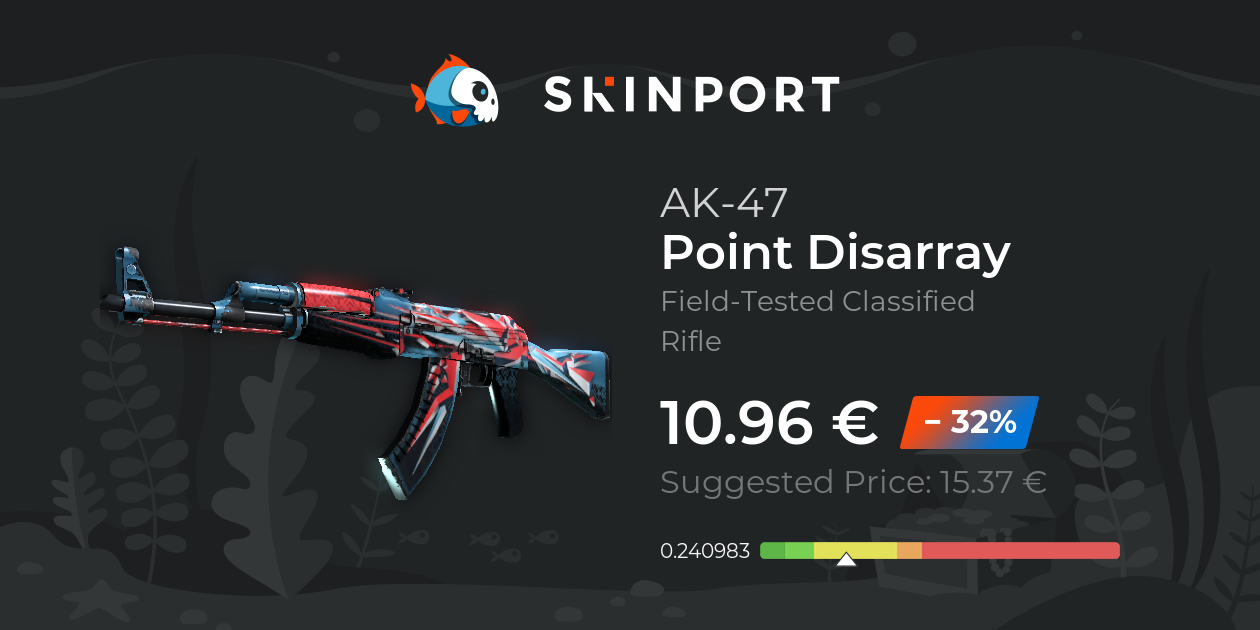 AK-47 | Point Disarray (Field-Tested) - Counter-Strike 2 - Skinport