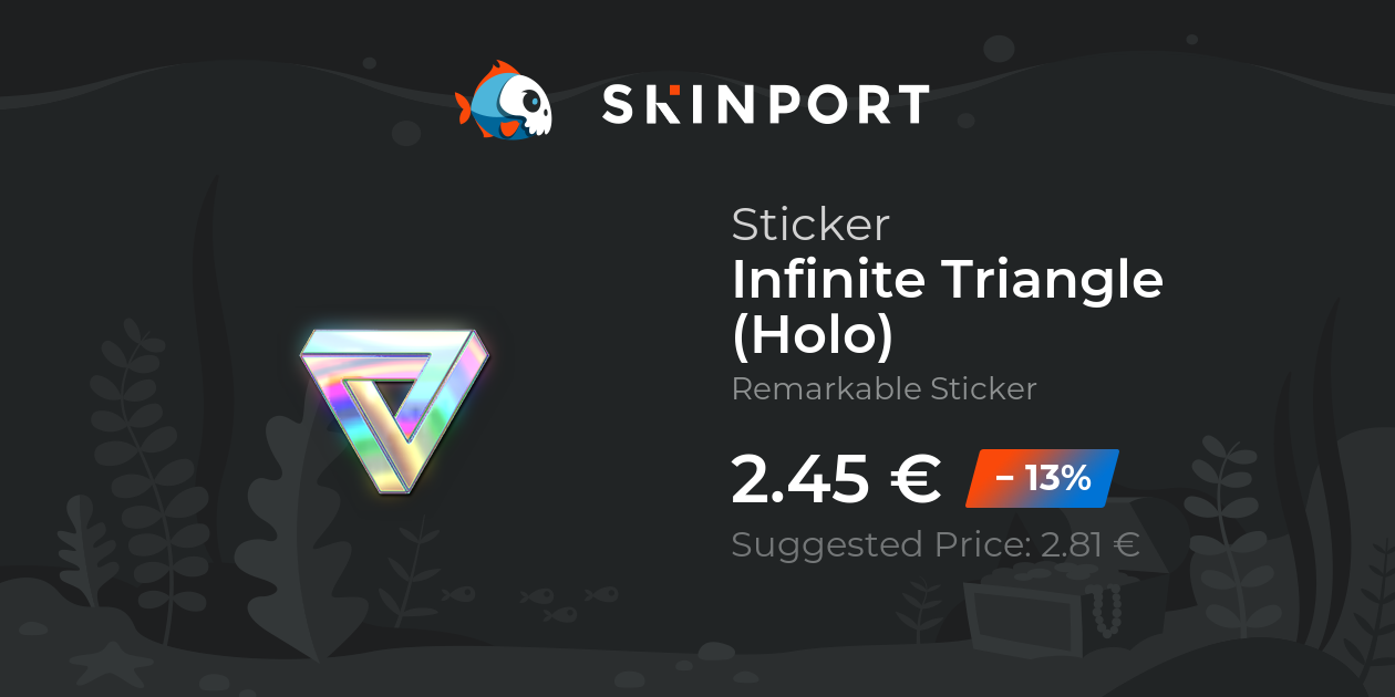 Sticker | Infinite Triangle (Holo) - Counter-Strike 2 - Skinport