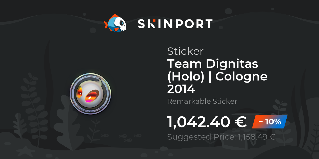 Sticker | Team Dignitas (Holo) | Cologne 2014 - Counter-Strike 2 - Skinport