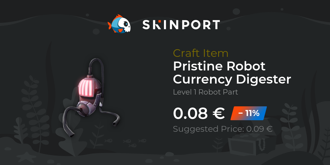 Неповрежденный валютный желудок робота - Team Fortress 2 - Skinport