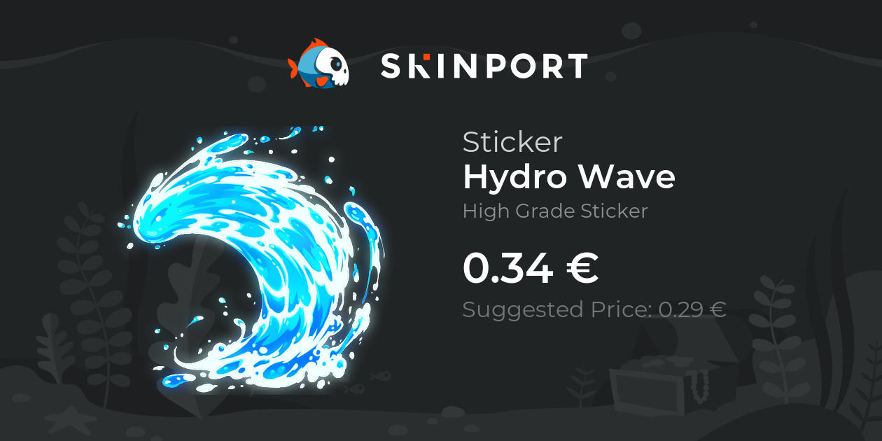 Sticker | Hydro Wave - Counter-Strike 2 - Skinport