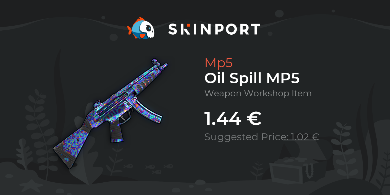 Oil Spill MP5 - Rust - Skinport