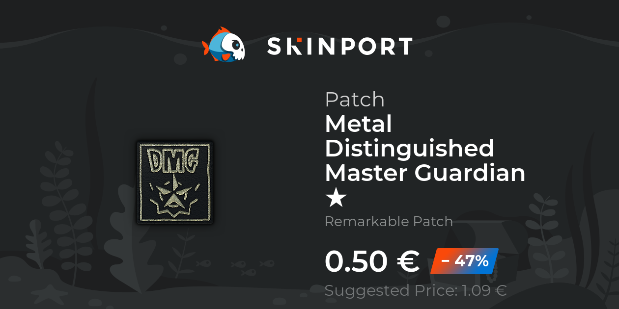 Patch | Metal Distinguished Master Guardian ★ - Counter-Strike 2 - Skinport
