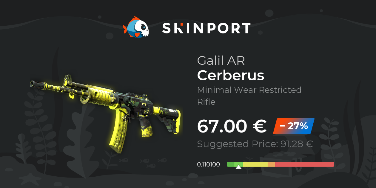 Galil AR | Cerberus (Minimal Wear) - Counter-Strike 2 - Skinport