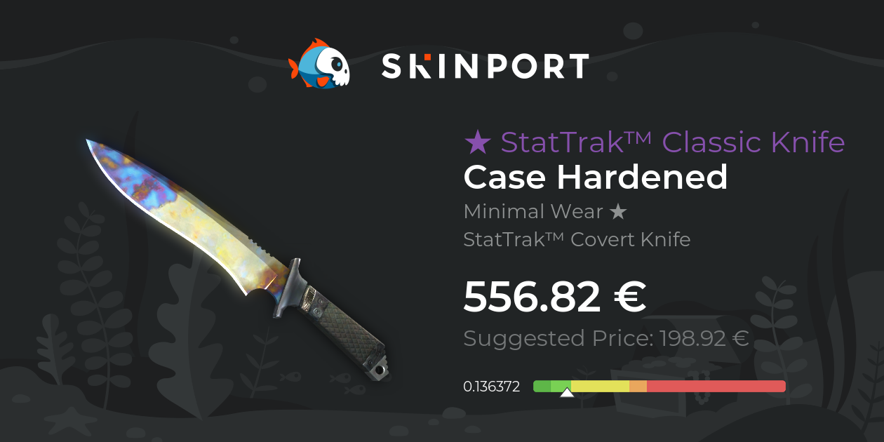 StatTrak™ Classic Knife | Case Hardened (Minimal Wear) - Counter-Strike ...