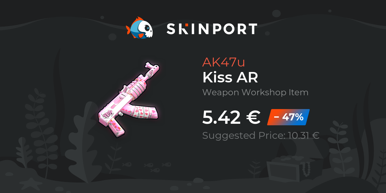 Kiss AR - Rust - Skinport