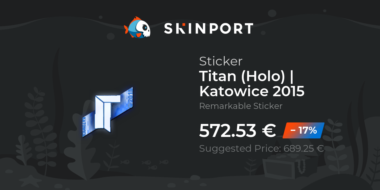 Sticker | Titan (Holo) | Katowice 2015 - Counter-Strike 2 - Skinport