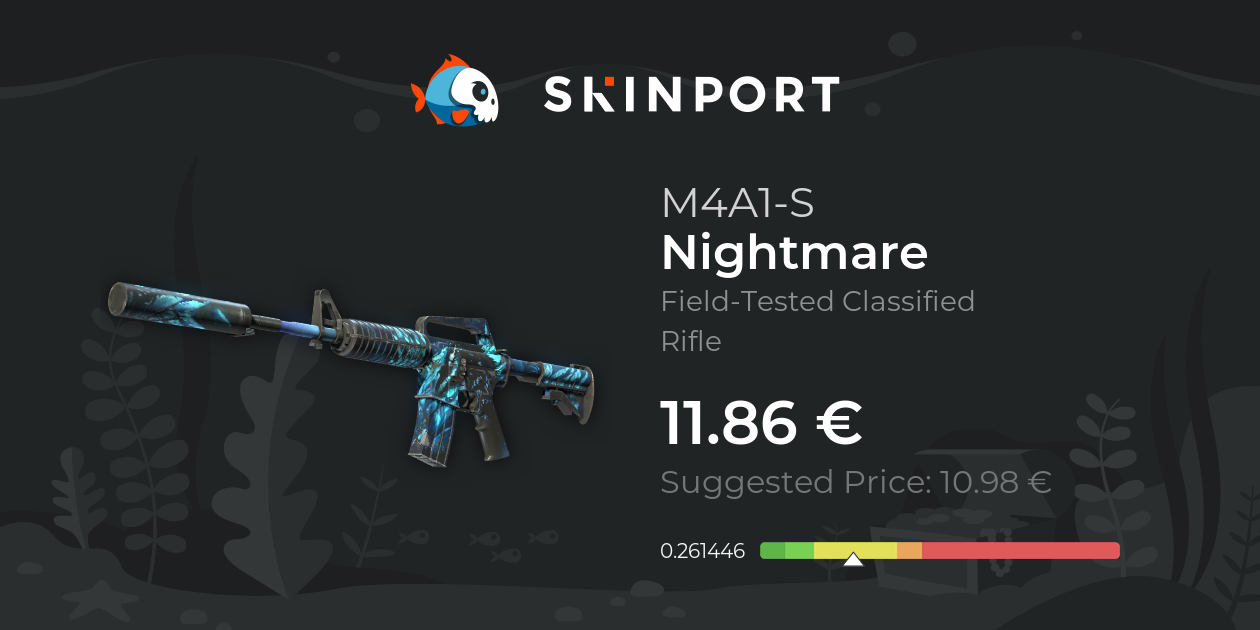 M4A1-S | Nightmare (Field-Tested) - Counter-Strike 2 - Skinport