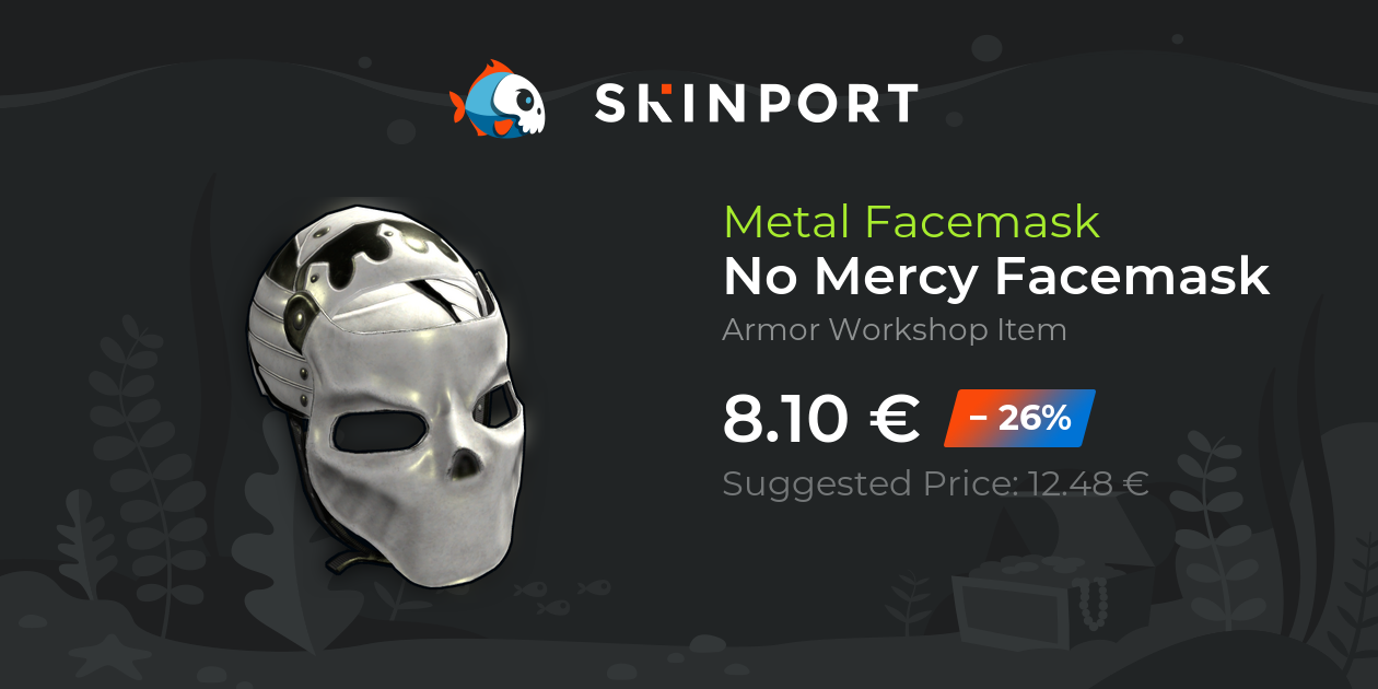 No Mercy Facemask - Rust - Skinport