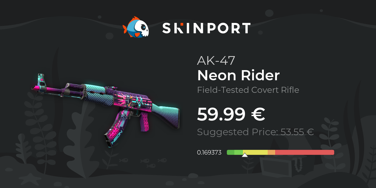 AK-47 | Neon Rider (Field-Tested) - Counter-Strike 2 - Skinport