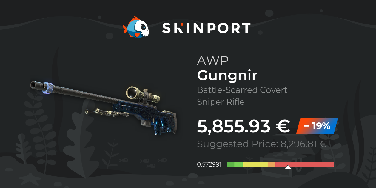 AWP | Gungnir (Battle-Scarred) - Counter-Strike 2 - Skinport