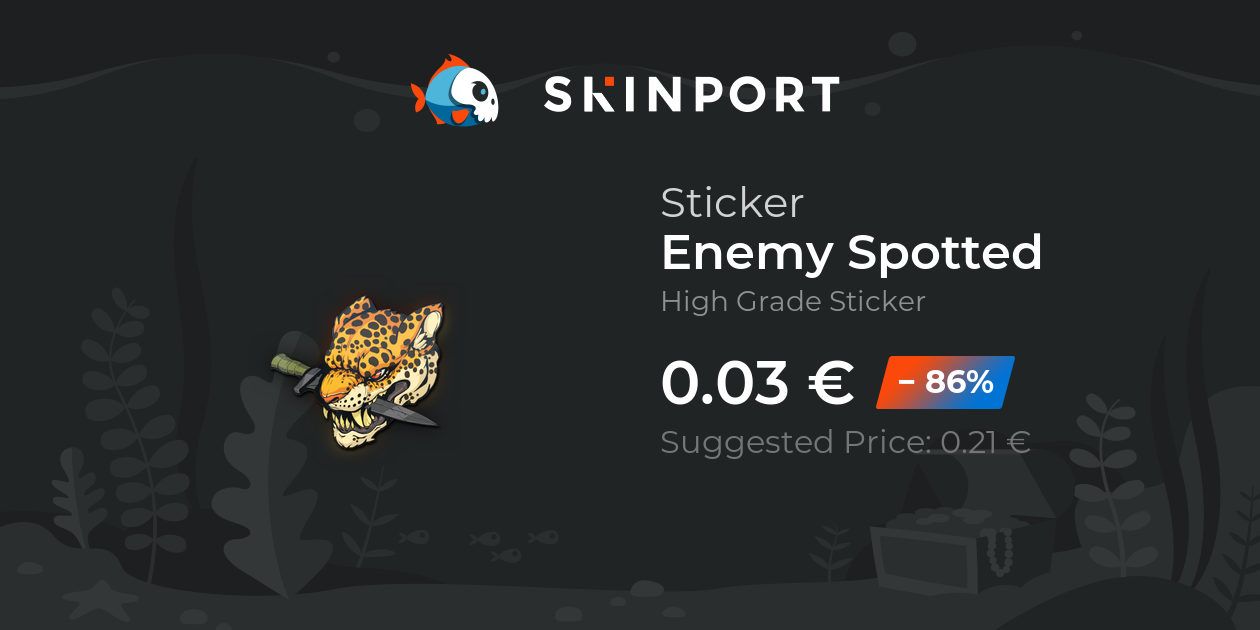 Sticker | Enemy Spotted - Counter-Strike 2 - Skinport