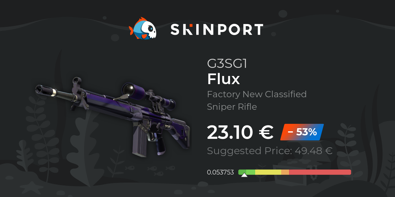 G3SG1 | Flux (Factory New) - Counter-Strike 2 - Skinport
