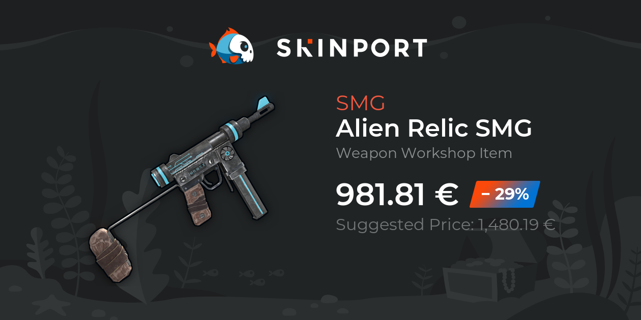Alien Relic SMG - Rust - Skinport