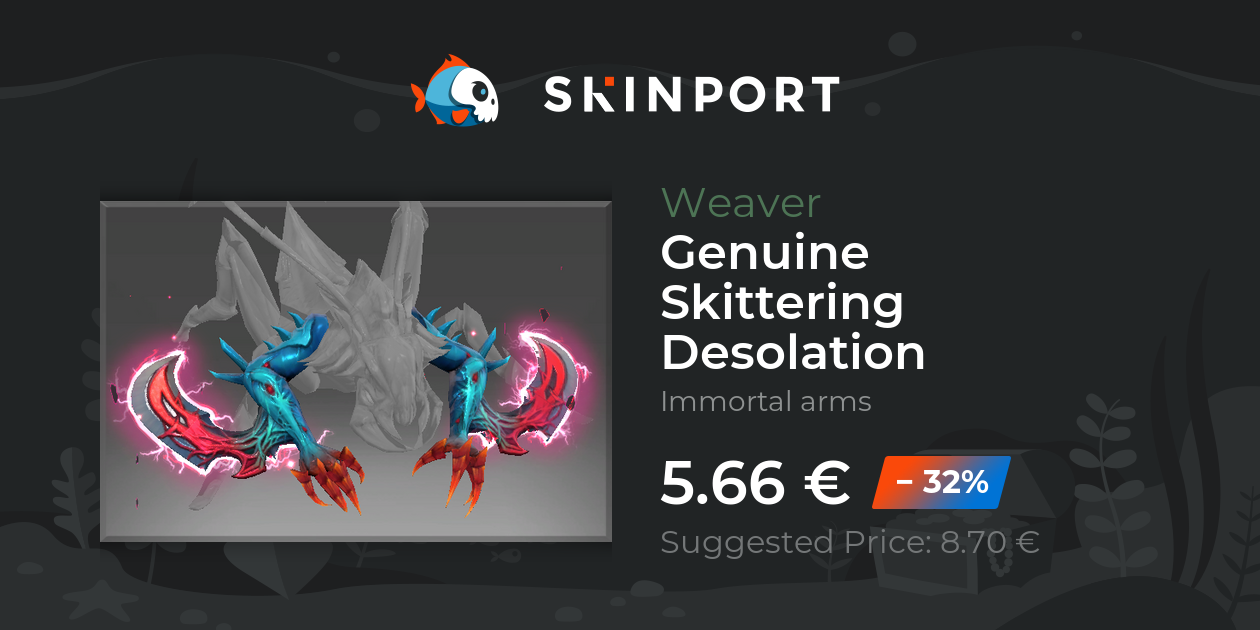 Genuine Skittering Desolation - Dota 2 - Skinport