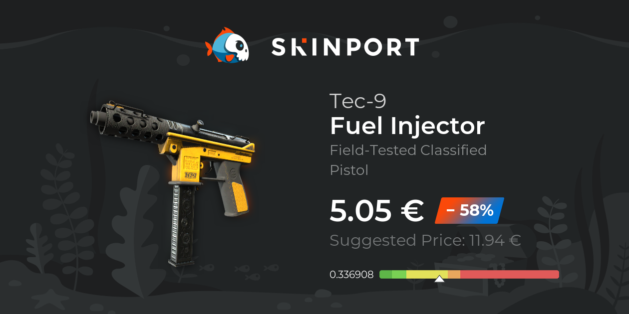 Tec-9 | Fuel Injector (Field-Tested) - Counter-Strike 2 - Skinport