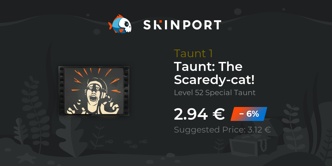 Taunt: The Scaredy-cat! - Team Fortress 2 - Skinport
