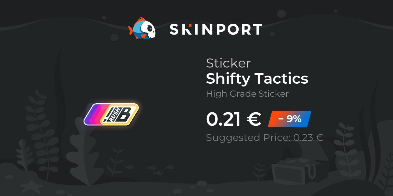 Sticker | Shifty Tactics - Counter-Strike 2 - Skinport