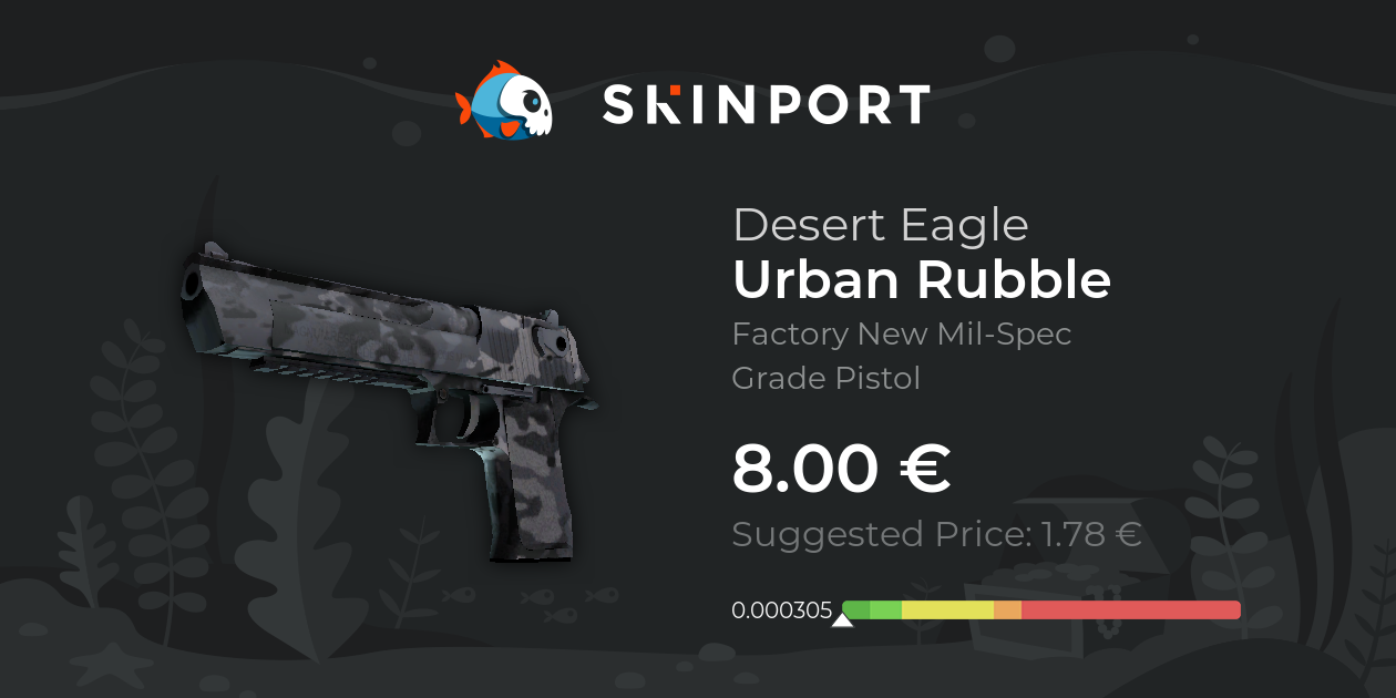 Desert Eagle | Urban Rubble (Factory New) - Counter-Strike 2 - Skinport