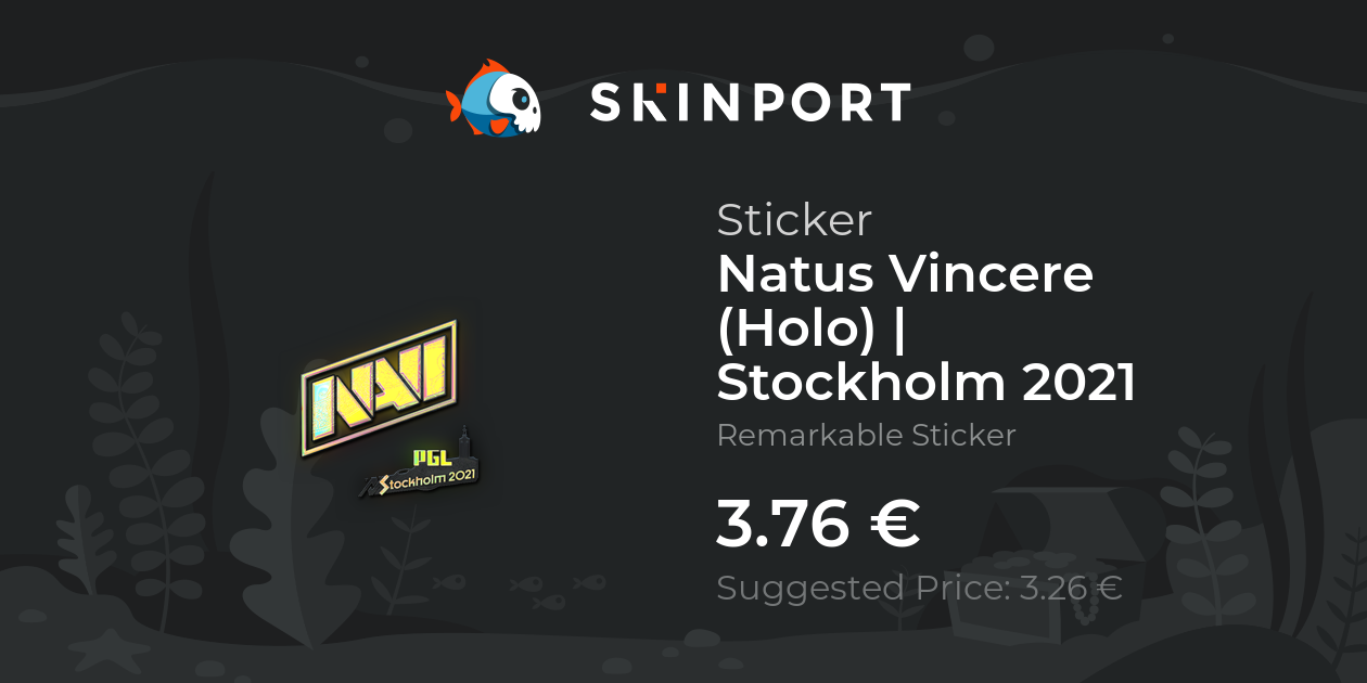 Sticker | Natus Vincere (Holo) | Stockholm 2021 - Counter-Strike 2 ...