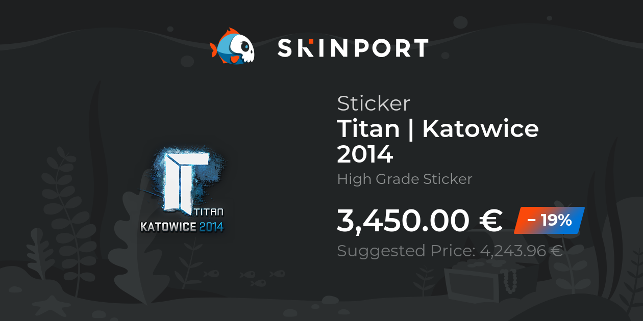 Sticker | Titan | Katowice 2014 - CS:GO - Skinport