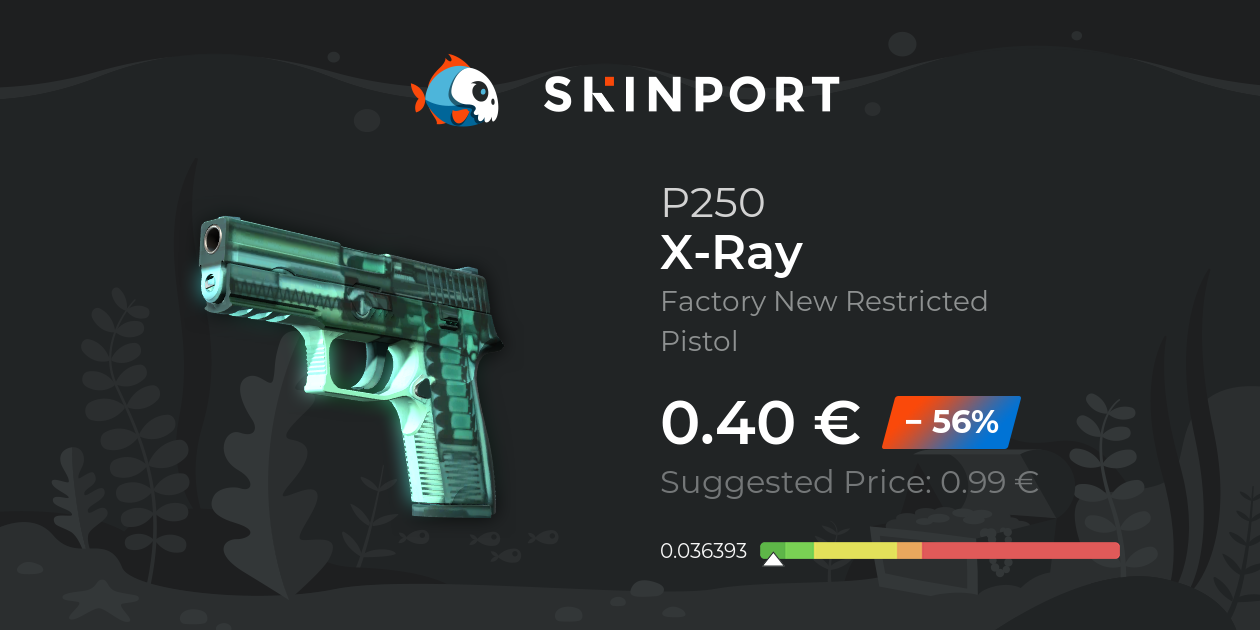 P250 | X-Ray (Factory New) - Counter-Strike 2 - Skinport