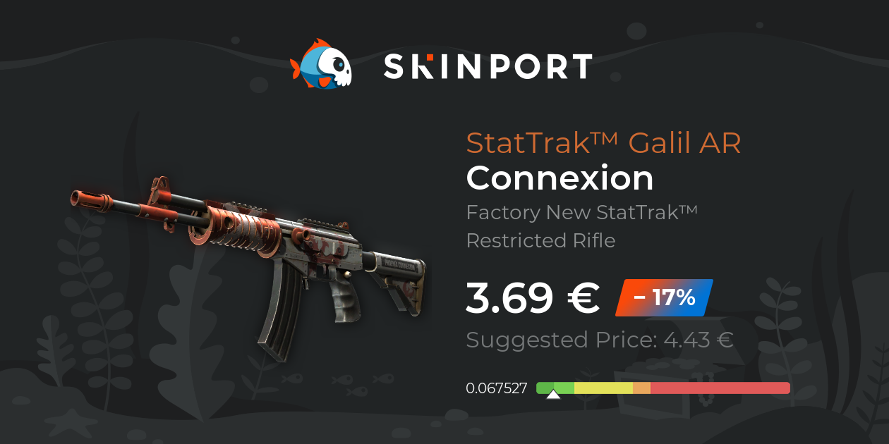 StatTrak™ Galil AR | Connexion (Factory New) - Counter-Strike 2 - Skinport
