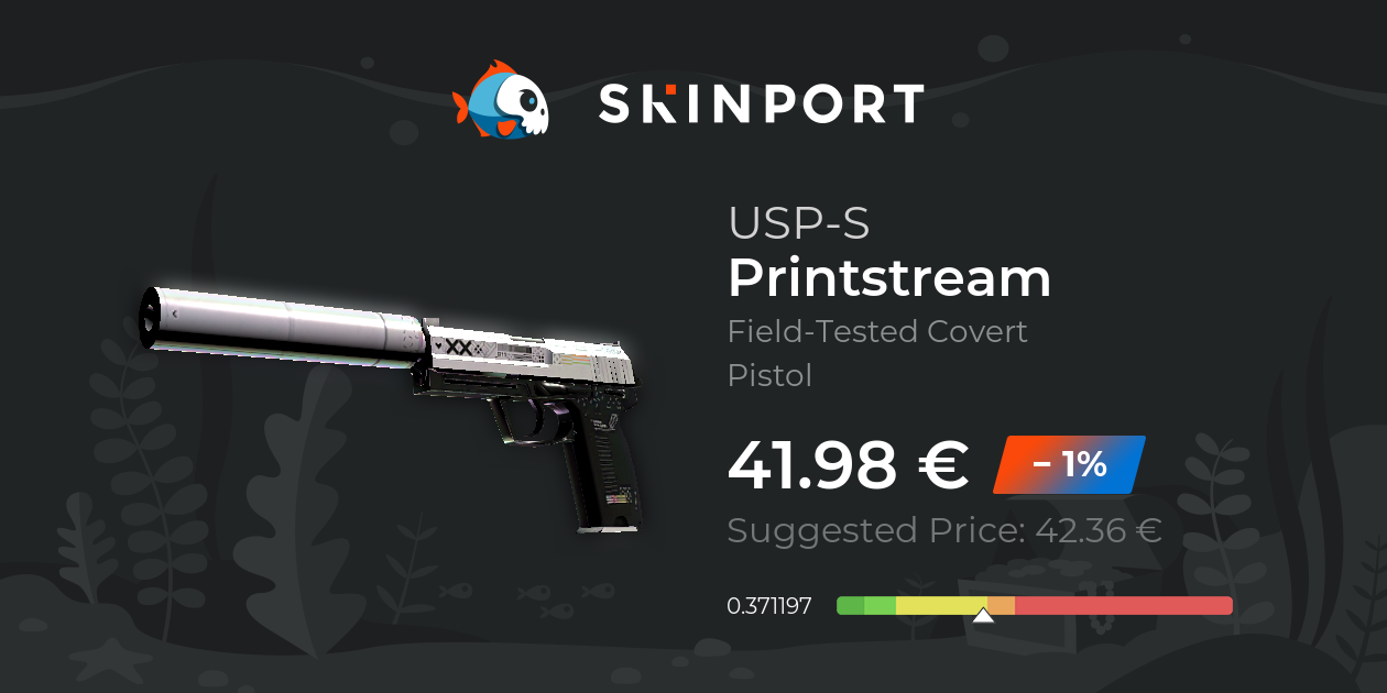 USP-S | Printstream (Einsatzerprobt) - Counter-Strike 2 - Skinport