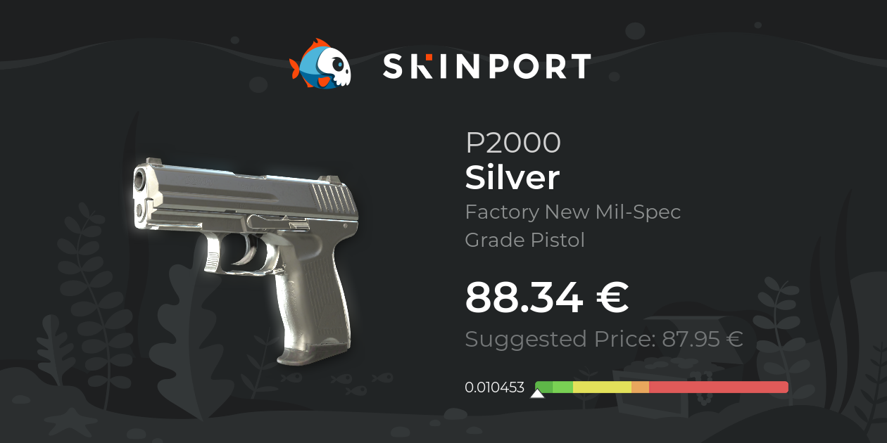 P2000 | Silver (Factory New) - Counter-Strike 2 - Skinport