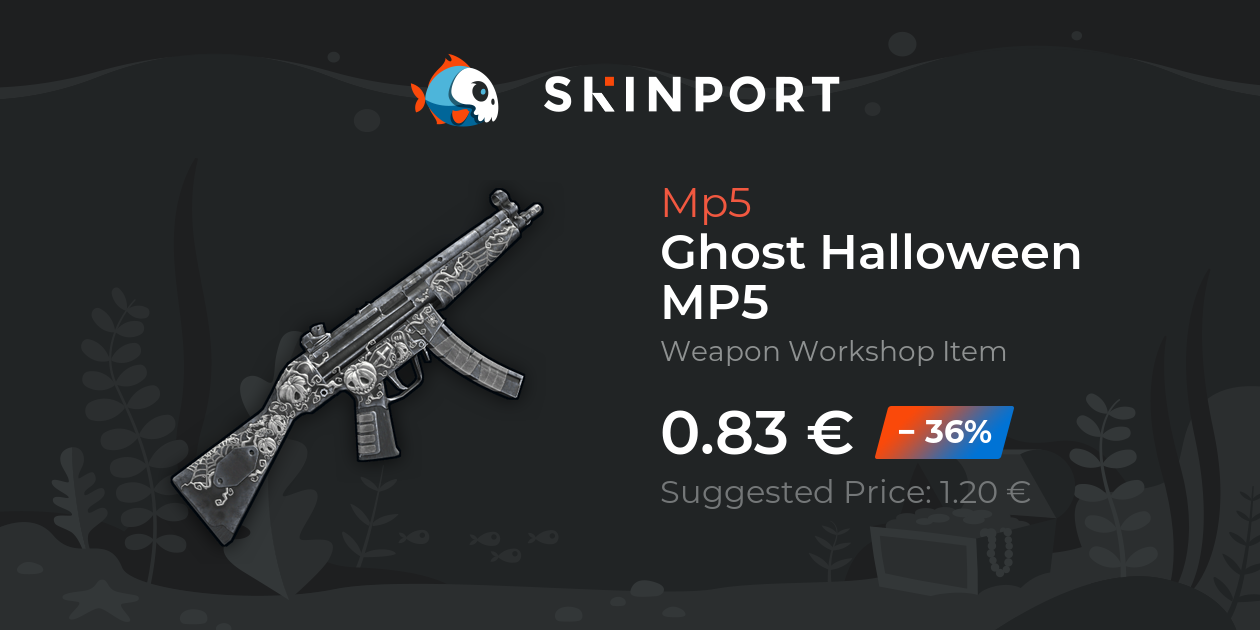 Ghost Halloween MP5 - Rust - Skinport