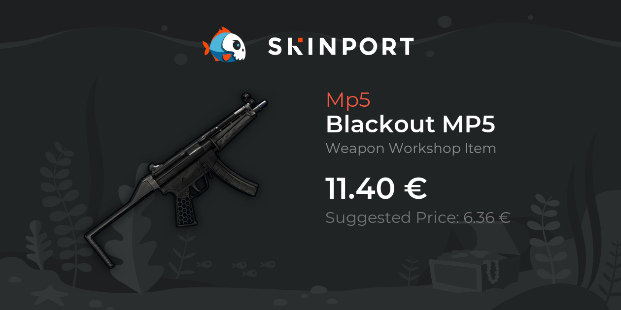 Blackout MP5 - Rust - Skinport