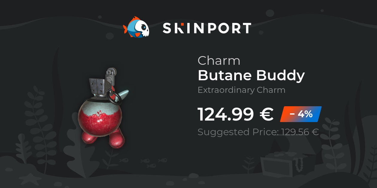 Charm | Butane Buddy - Counter-Strike 2 - Skinport