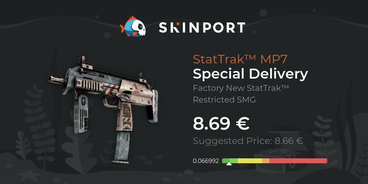 StatTrak™ MP7 | Special Delivery (Factory New) - CS2 - Skinport