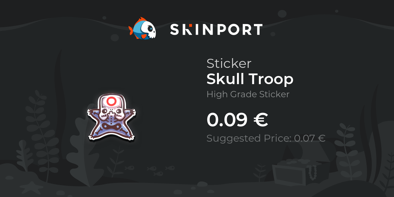 Aufkleber | Skull Troop - Counter-Strike 2 - Skinport